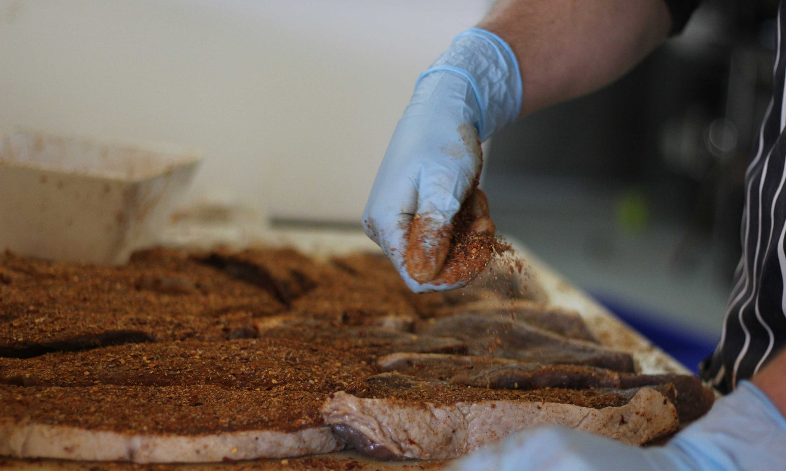 STEP SIX: GRINDING THE STEAK